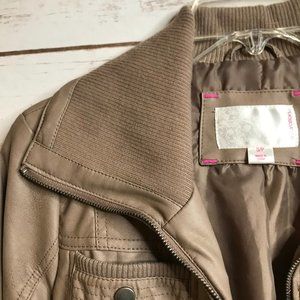 Xhilaration | Jackets & Coats | Xhilaration Brown Faux Leather Jacket ...